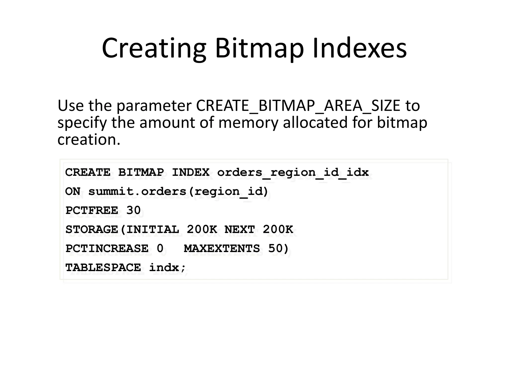 Clase 12 manejo indices modificada | PPTX