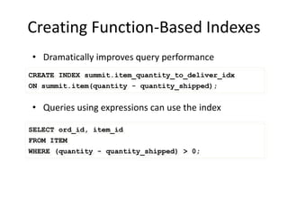 Clase 12 manejo indices modificada | PPTX