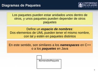 Clase 13 uml_paquetes | PDF