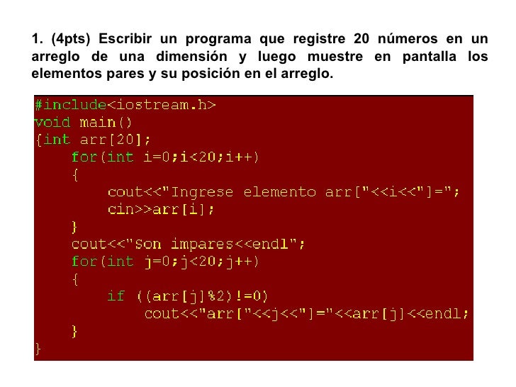Ejercicios de Programacion Ejercicios de Programacion