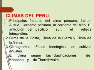 CLIMAS DEL PERU.docx