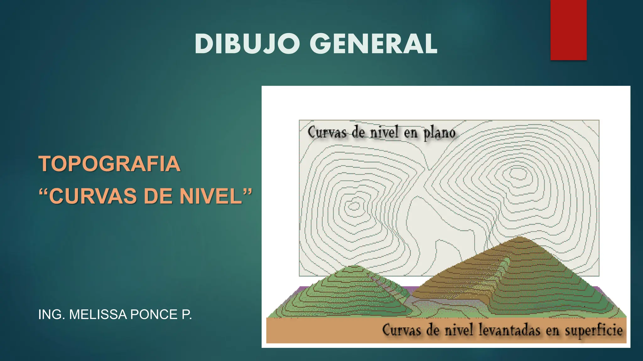 CLASE 15-CURVAS DE NIVEL para planos topograficos | PDF