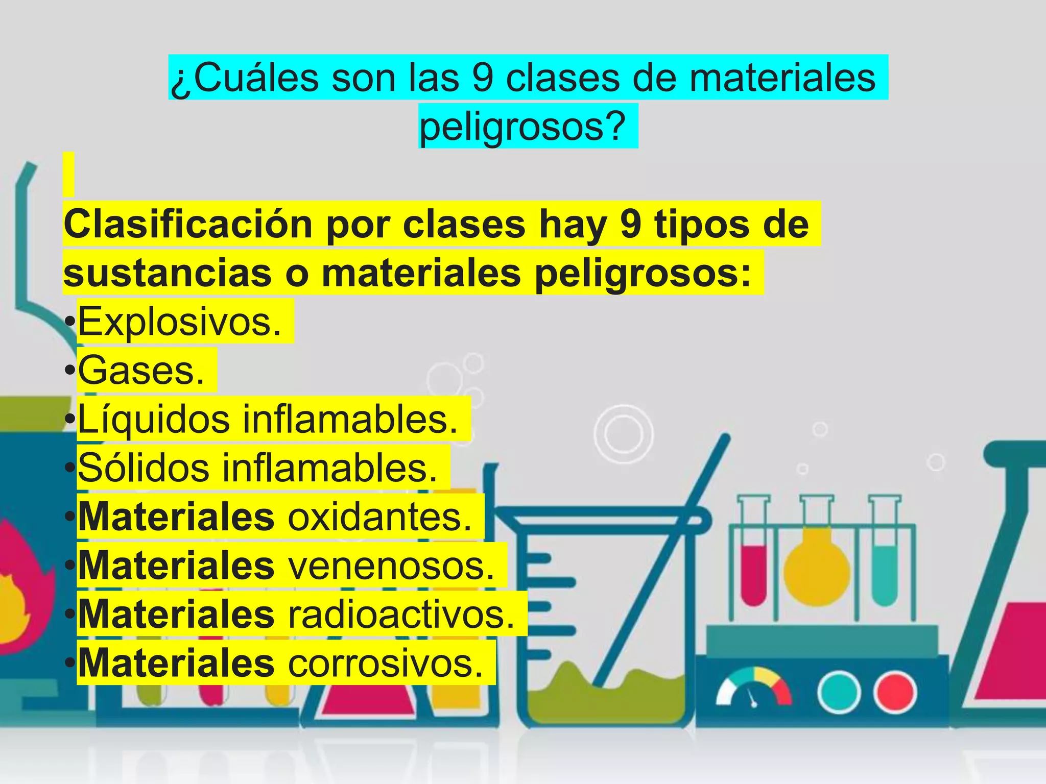 materiales y sustancias toxicas | PPT