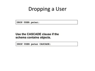 Clase 17 manejo usuarios modificada | PPTX