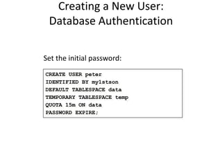 Clase 17 manejo usuarios modificada | PPTX