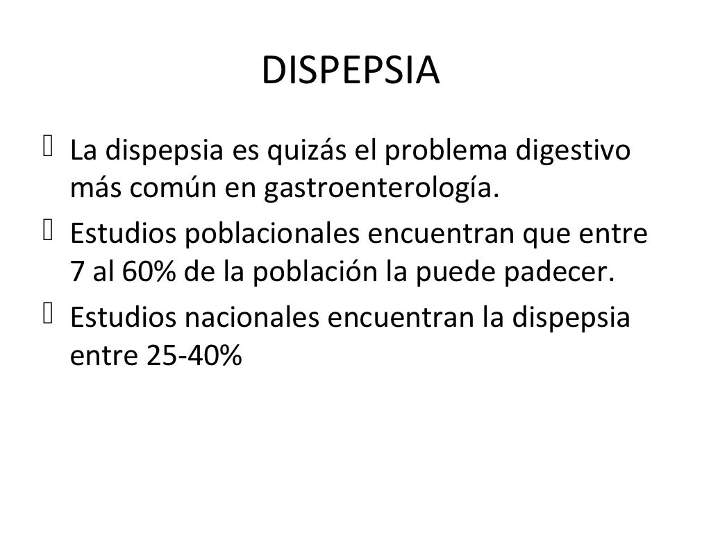 Que Es Dispepsia Su Definicion Y Significado 2021