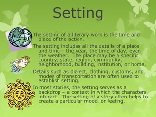 Clase 1 literary terms | PPT