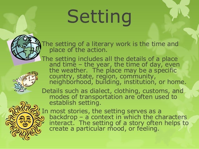 Clase 1 literary terms