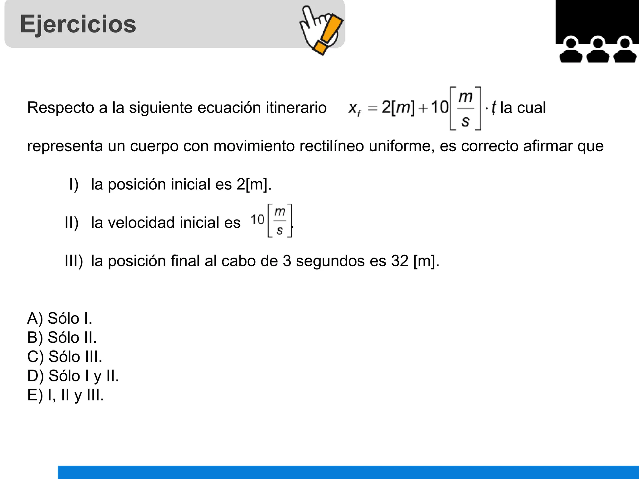 Clase 2: Movimiento II MRU y las caracteristicas principales | PPTX