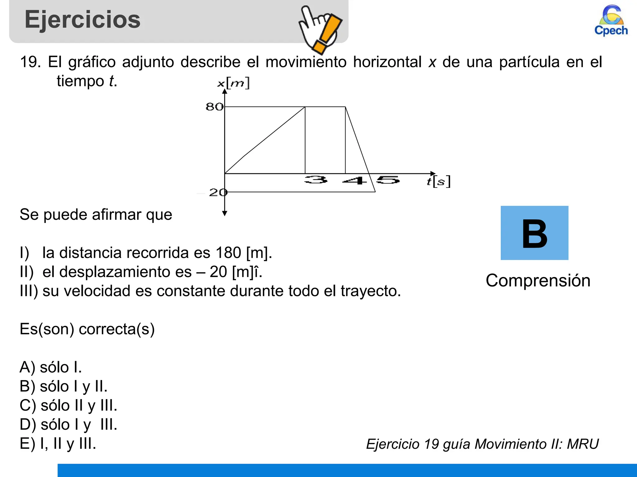 Clase 2: Movimiento II MRU y las caracteristicas principales | PPTX