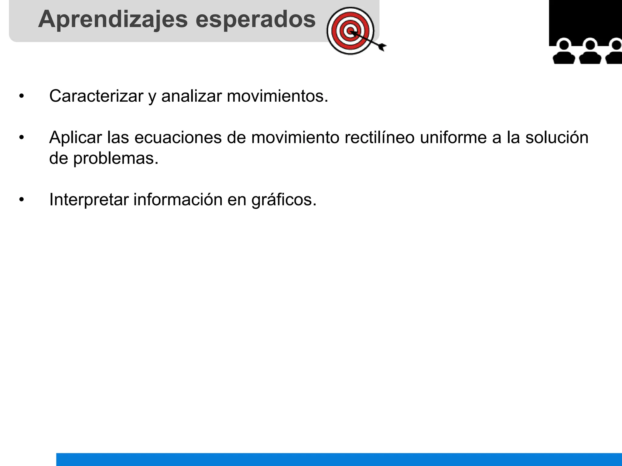 Clase 2: Movimiento II MRU y las caracteristicas principales | PPTX