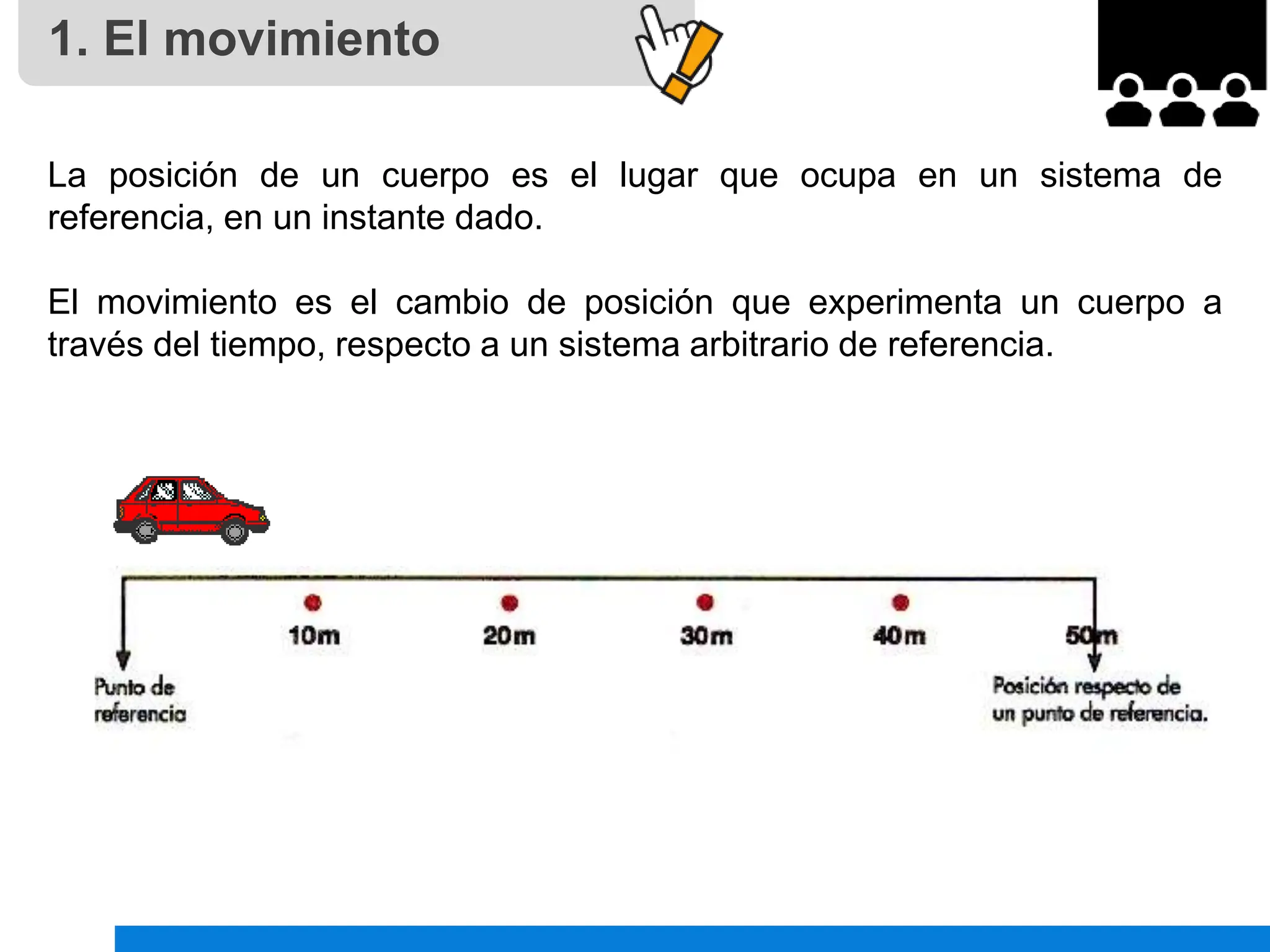 Clase 2: Movimiento II MRU y las caracteristicas principales | PPTX