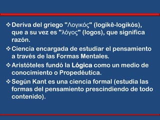 Clase 1 que es logica | PDF