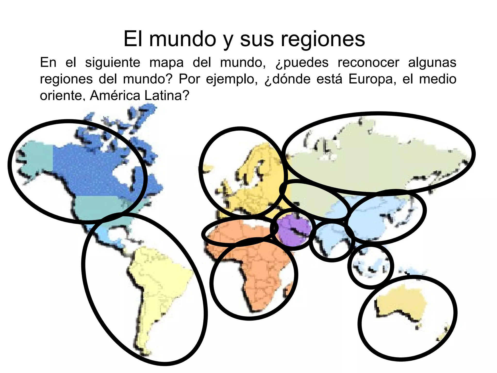 Clase Regiones del Mundo | PPT