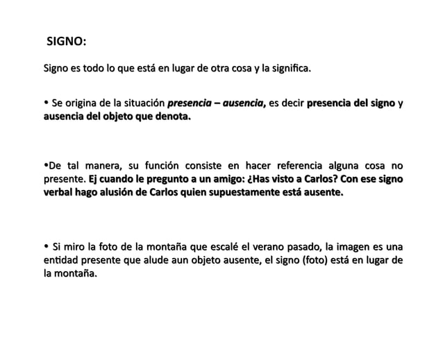 Clase 2QUE ES UN SIGNO | PPT