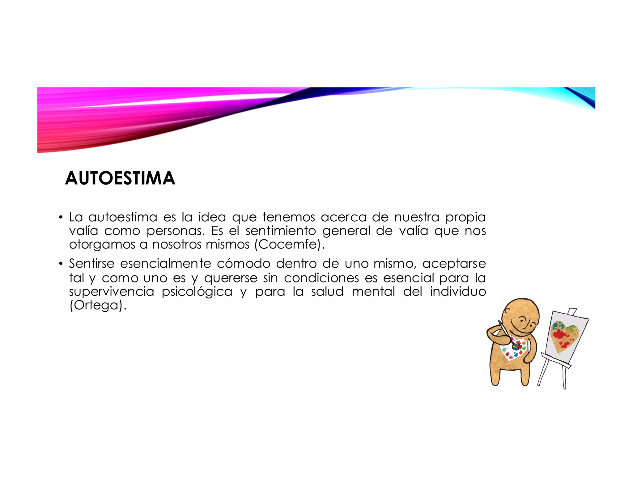 Autoestima y autoconcepto | PPT