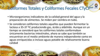 contaminantes microbiologicos presentes en los alimentos | PPTX