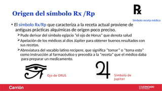 Clase 2. LA RECETA MÈDICA, sus partes, su atención y expendio.pptx