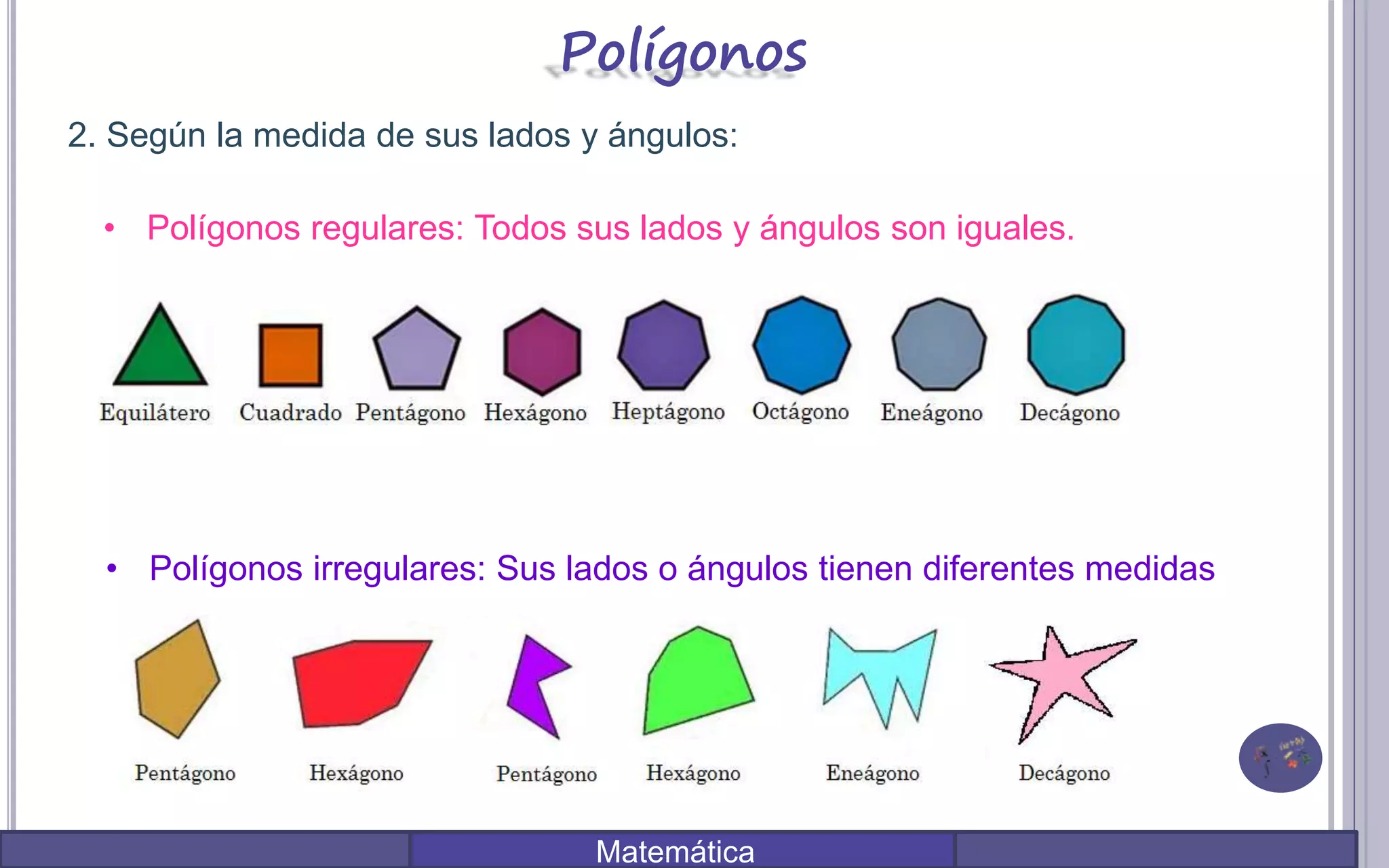 Clase 2 clasificacion de los poligonos | PPTX