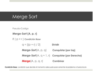 Merge Sort | PDF