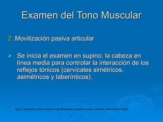 Clase 20 examen tono | PPT