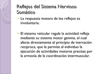 Clase 21 evaluacion reflejos superficiales y profundos | PPT