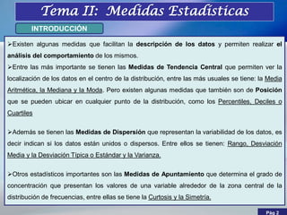 Medidas Estadística | PDF