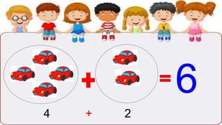 practica de sumas y restas, además de un poco de inglés para niños | PPTX