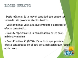 Farmacodinamia y Farmacocinetica | PPTX
