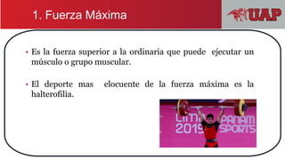 Clase 2 fuerza, resistencia, potencia, ... | PDF