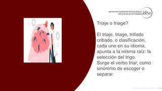 Clase 2 triaje psicológico lstcre | PPTX
