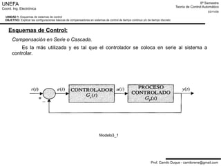 Clase 3 - Esquemas de Control | PDF