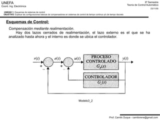 Clase 3 - Esquemas de Control | PDF