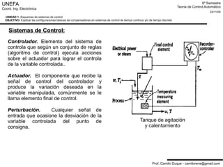 Clase 3 - Esquemas de Control | PDF