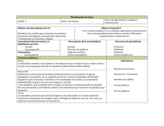 Clase 3_ LETRA M | DOCX
