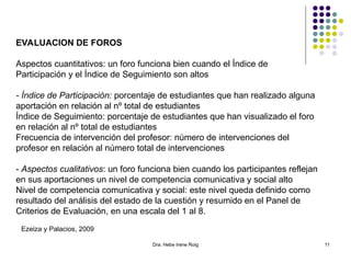 Evaluación Integral de Proyectos Educativos con Tecnologías y Educación ...