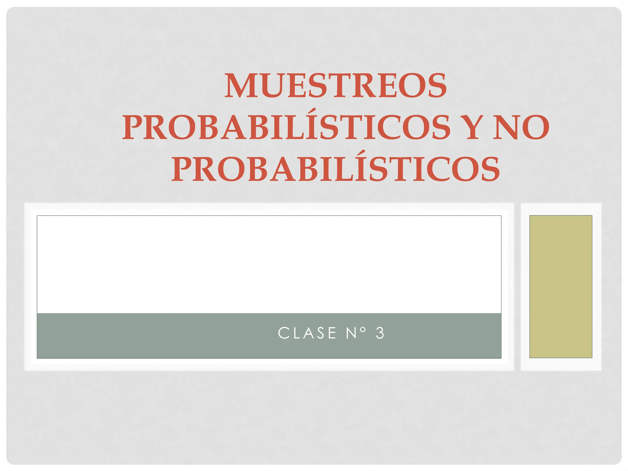 Muestreo aleatorio al azar. tipos de muestreos probabilisticos y no ...