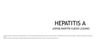CLASE 3 - HEPATITIS VIRALES pediatria neonatología | PPTX