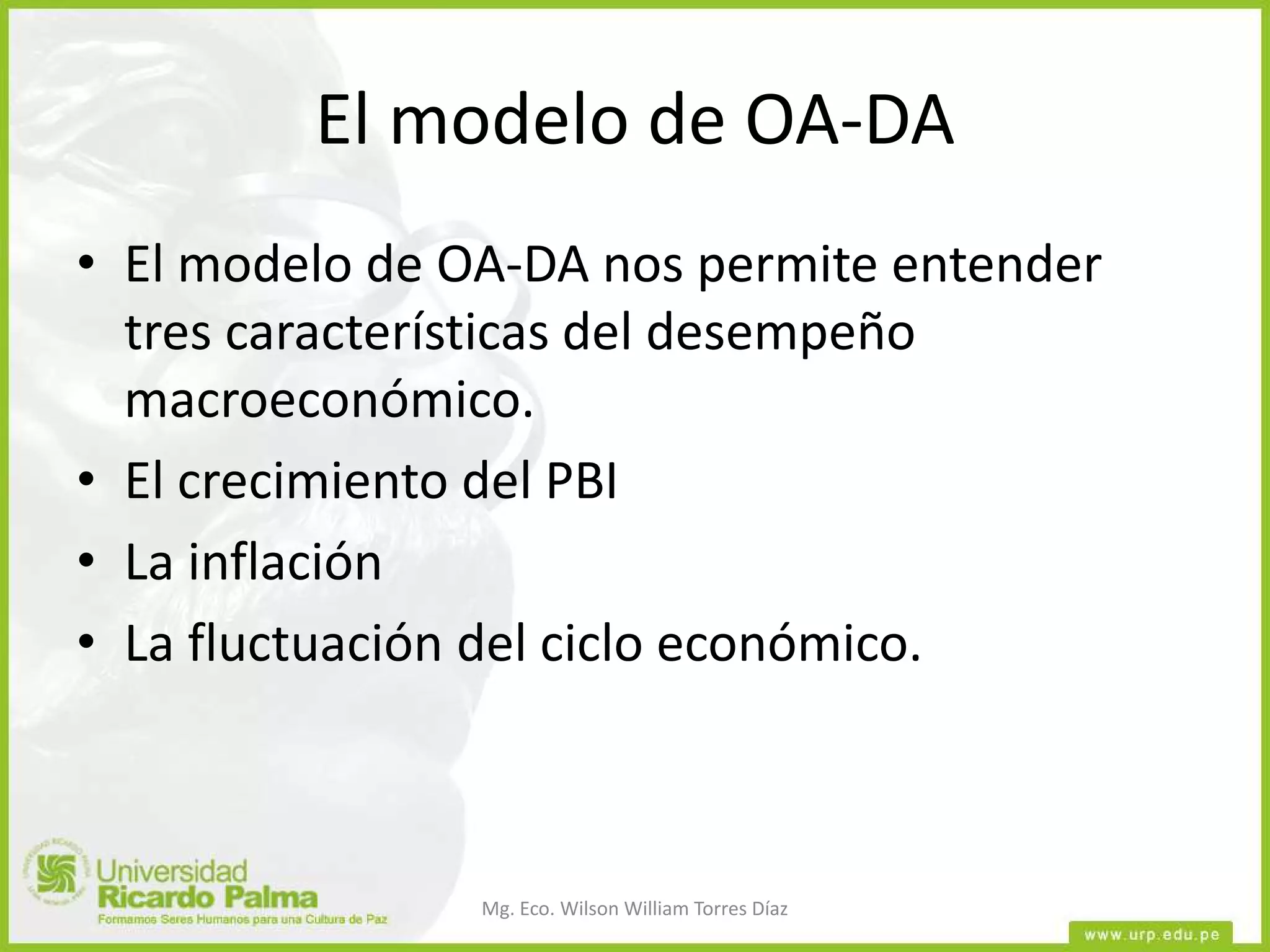 Clase 3 - El modelo OA -DA | PDF
