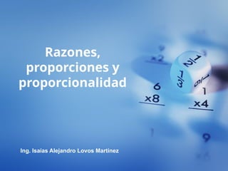 Clase 3 - Razones, Proporciones,Regla de Proporcionalidad y Porcentajes ...