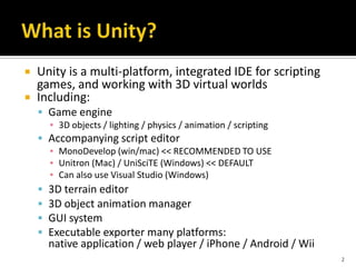 Unity 3D | PPT