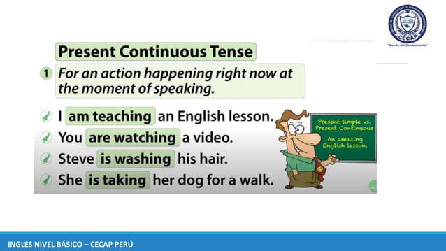 verb+ing - food - simple present.pptx