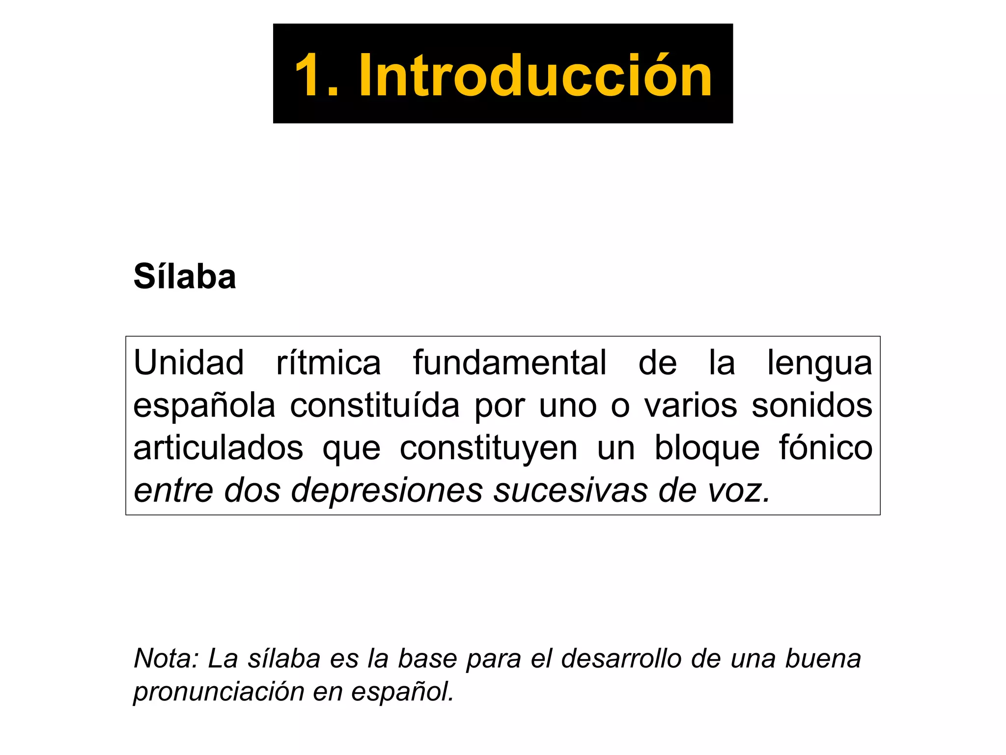 Clase 3a la sílaba | PPTX