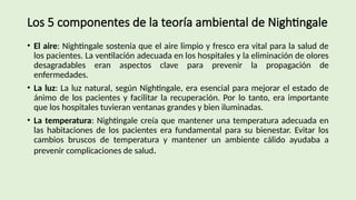 Modelos y teorías 3 FLORENCE NIGHTINGALE | PPTX