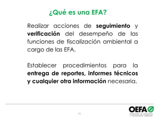 Clase 3 sinefa y fiscalizacion ambiental | PDF