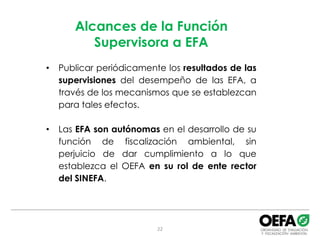 Clase 3 sinefa y fiscalizacion ambiental | PDF