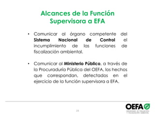 Clase 3 sinefa y fiscalizacion ambiental | PDF
