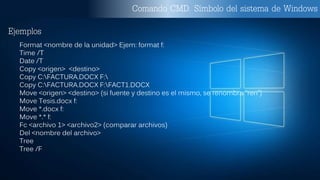 Clase 4 linea de comandos cmd | PPSX