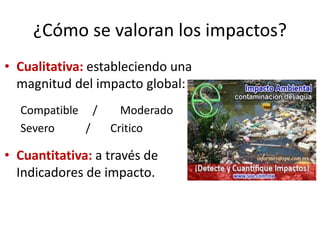 oferta ambiental e impacto ambiental | PPTX