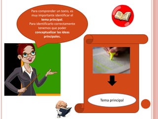 Tema, argumento y resumen | PPTX